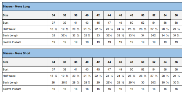Measuring & Sizing Tips - Rush Uniform